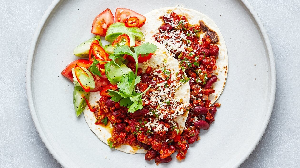 Taco's sin carne - Recette